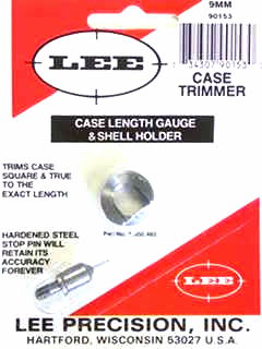 9mm LUGER LEE CASE LENGTH GAUGE/SHELL HOLDER - Titan Reloading