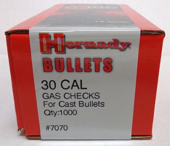 Hornady 30 Cal Gas Checks 1000 count - Titan Reloading