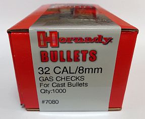 Hornady 8mm/32 cal Gas Checks 1000 count - Titan Reloading